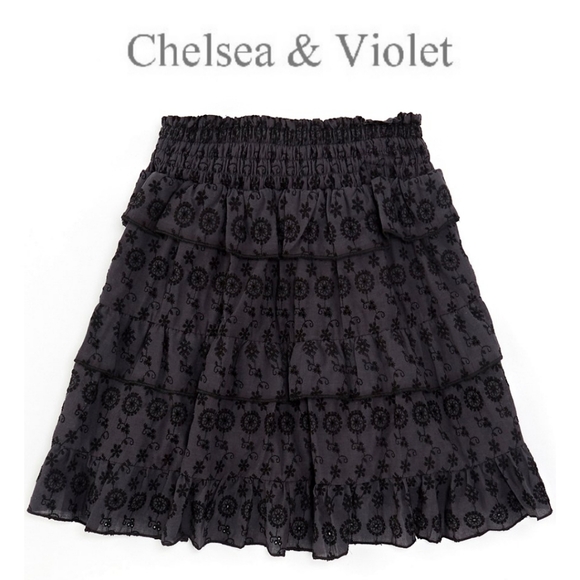 Chelsea & Violet | Bottoms | New Chelsea Violet Girls Black Smocked ...